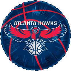 Std NBA Atlanta Hawks Balloon - Balloons.com