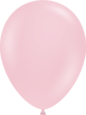 17 Inch Pearl Pink Romey Latex Balloon 50pk - Balloons.com