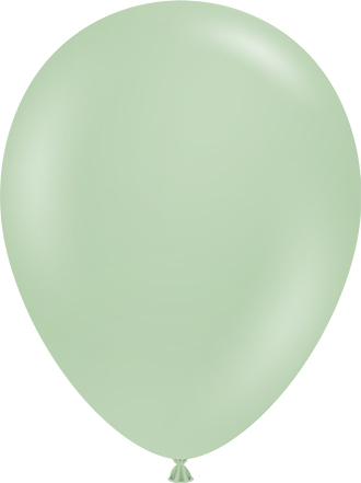17 Inch Pearl Meadow Green Latex Balloon 50pk - Balloons.com