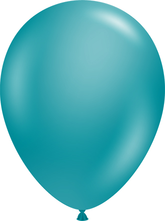 11 Inch Metallic Teal Latex Balloon 100pk - Balloons.com