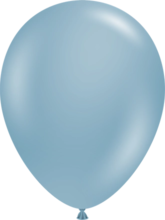 5" Blue Slate Latex Balloon 50pk - Balloons.com