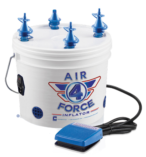 Air Force 4 Electric Balloon Air Inflator - Balloons.com