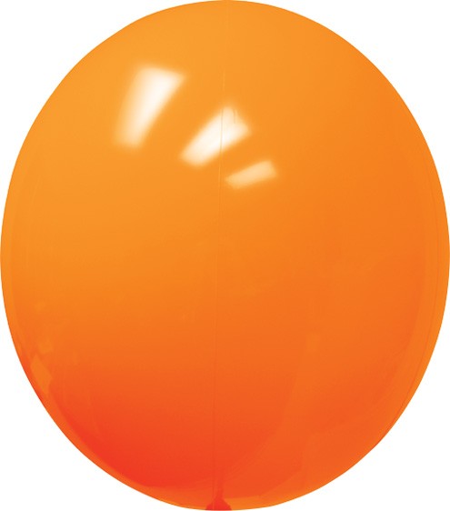 17 Inch Orange Balloon Gizmo - Balloons.com