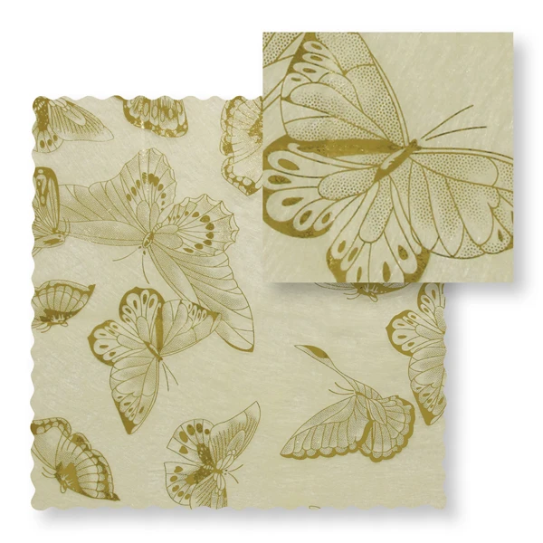 19 inch x 19 inch Butterfly Mesh Square 24pk - Balloons.com