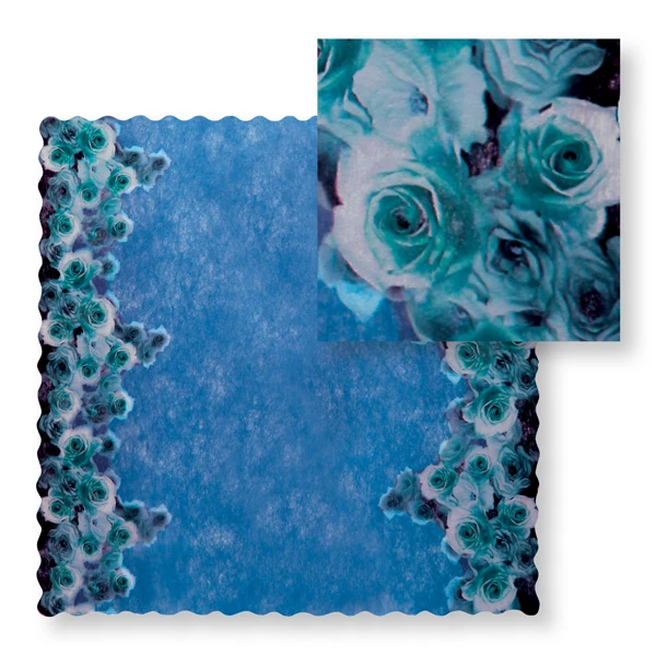 24" x 24" Blue & Roess Mesh Square 24pk - Balloons.com