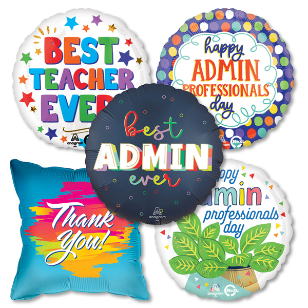 Standard Foil Appreciation Assortment - Balloons.com