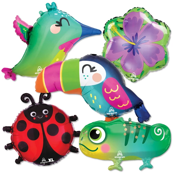 Small Shape Summer Assortment 25pk - Balloons.com