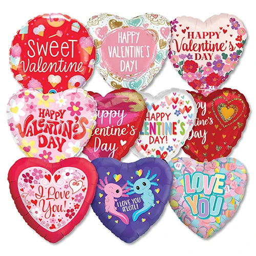 Std Valentine's Day FREE Bonus Pack - Balloons.com