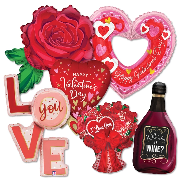 Medium Shape Traditional Assortment 30pk - Balloons.com