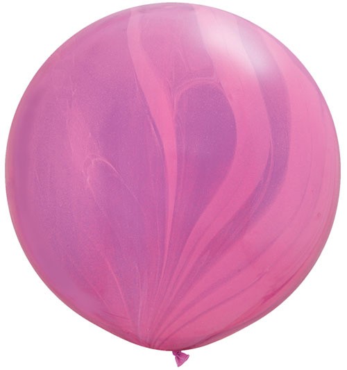 30 Inch Pink Violet Agate Latex Balloon 2pk - Balloons.com