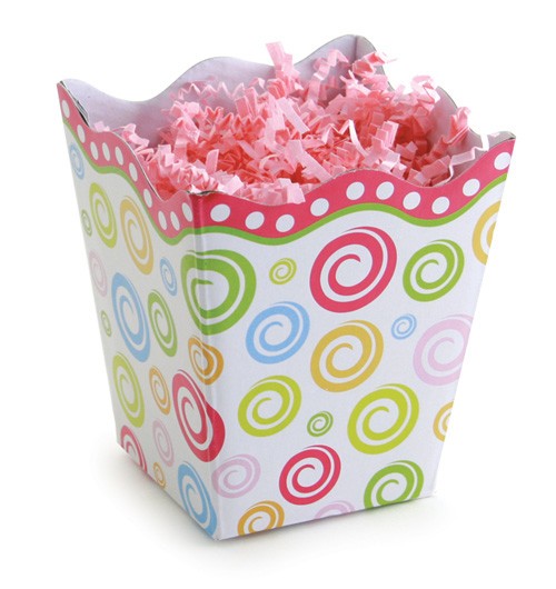 Sweet Treat Swirl Circles Container - Balloons.com