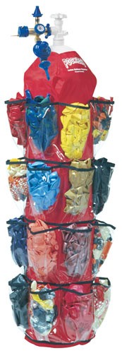 Helium Tank Cover with 16 Pockets - Balloons.com