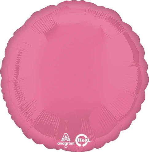 Std Vibrant Pink Circle Balloon - Balloons.com