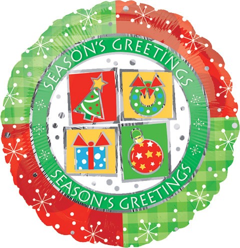 Std Christmas Icons Balloons - Balloons.com