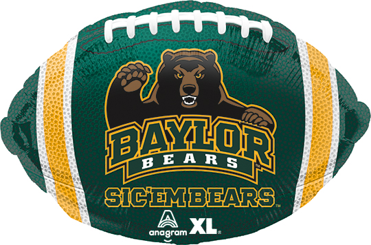 Baylor Bears Football Balloon - Balloons.com