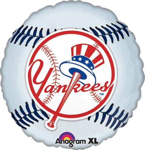 Std MLB New York Yankees Balloon - Balloons.com