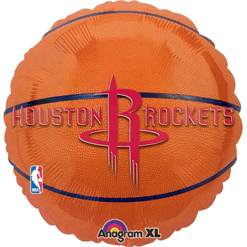Std NBA Houston Rockets Balloon - Balloons.com