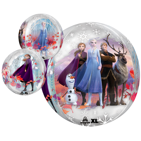 16 Inch Orbz Disney Frozen Characters Balloon - Balloons.com