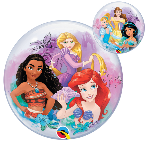 22 Inch Disney Princess Bubble Balloon - Balloons.com