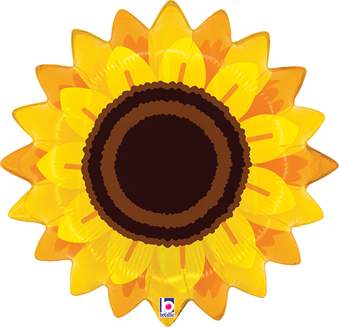 22 Inch Autumn Sunflower Balloon - Balloons.com