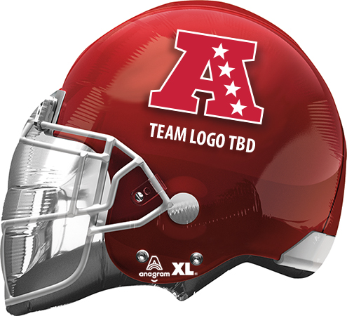 21 Inch AFC Championship Team Helmet - Pre Order - Balloons.com
